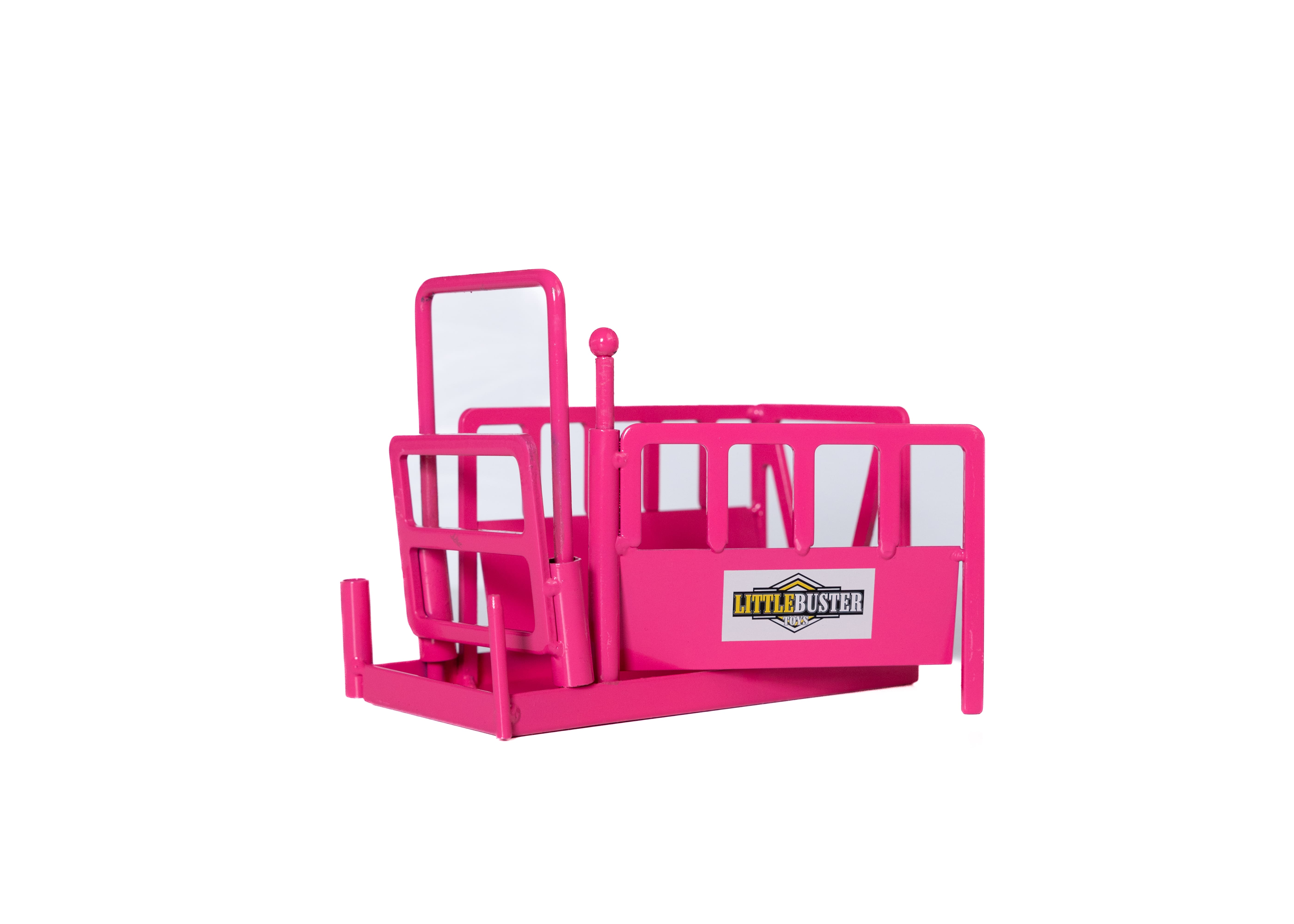 Pink Cattle Squeeze Chute Toy | Little Buster Toys