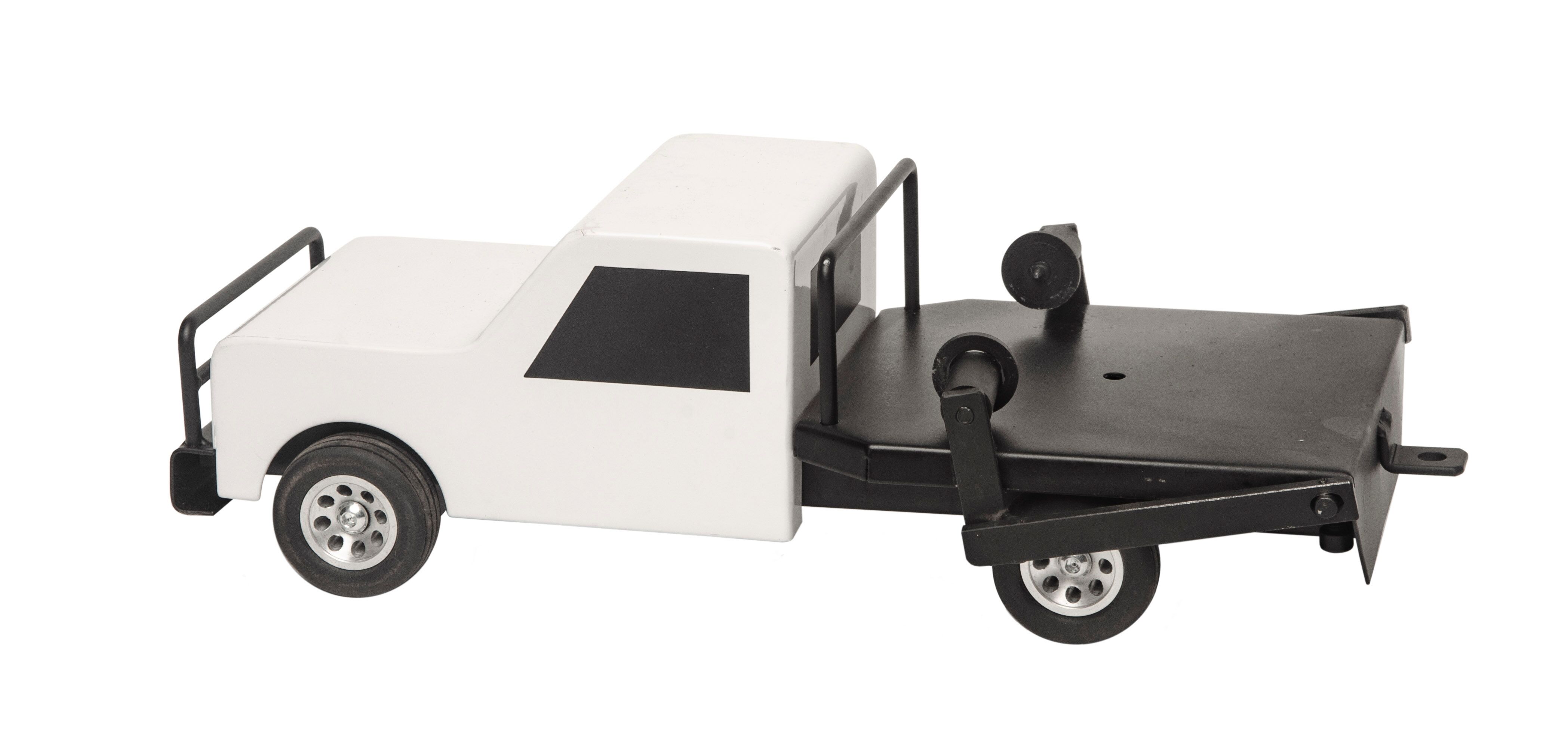 Little Buster Toys: Flatbed Hay Truck Black/White