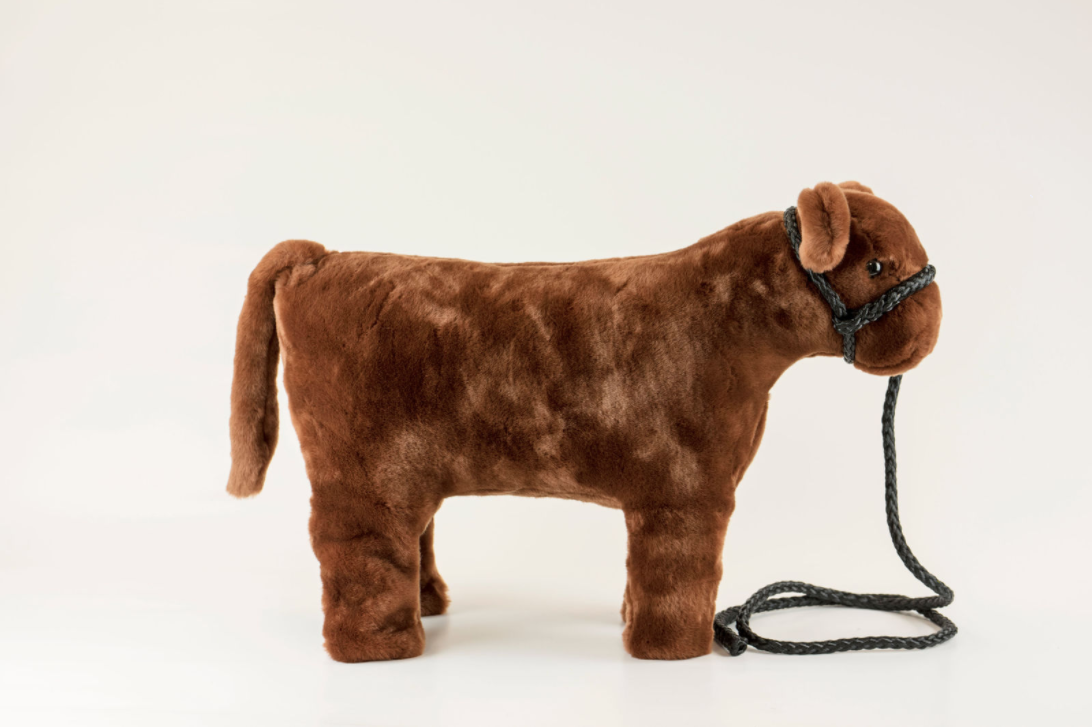 Little Buster Toys: Large Plush Steer Red Angus